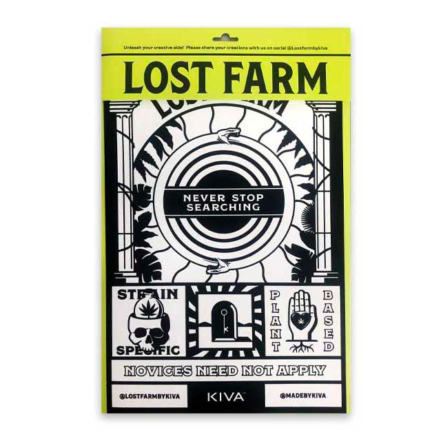 Lost Farm Velvet Coloring Poster – Kiva Confections
